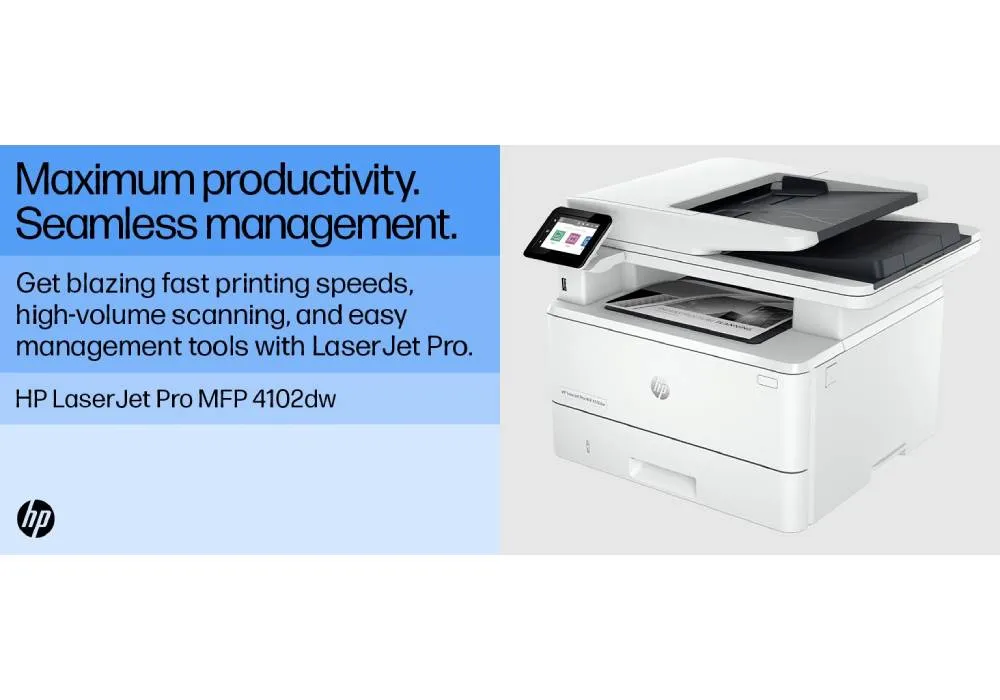 Multifunkcijski laserski printer HP LaserJet Pro 4102dw 2Z622F | Svijet ...