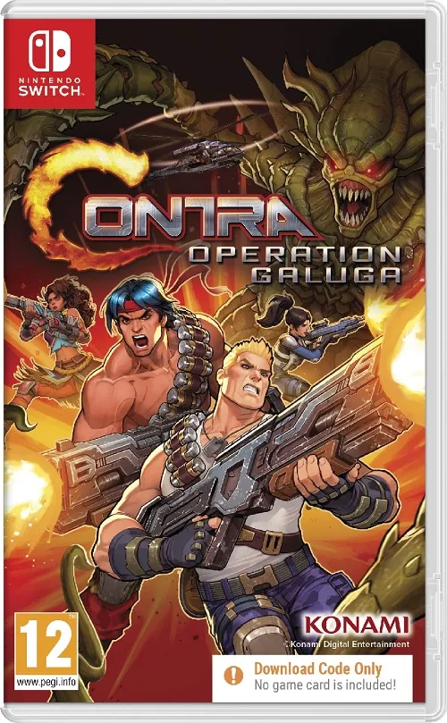 Igra za NINTENDO Switch 1 Contra Operation Galuga (kod u kutiji ...