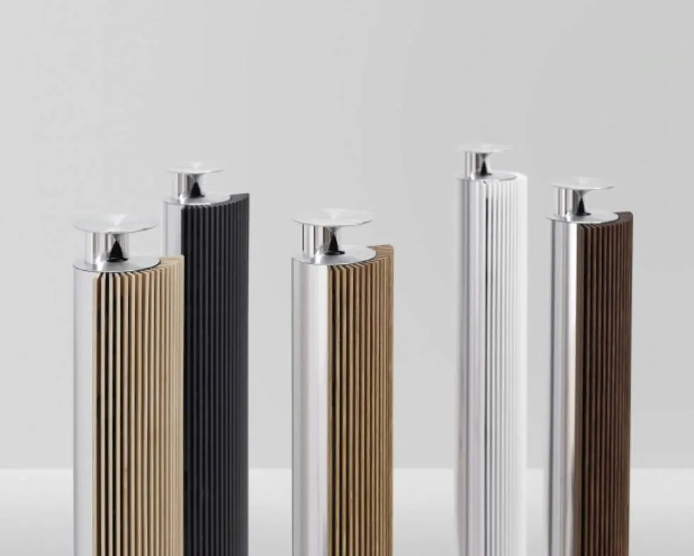 Bang & Olufsen BeoLab 18 silver/light oak - wall (par) | Svijet-medija.hr