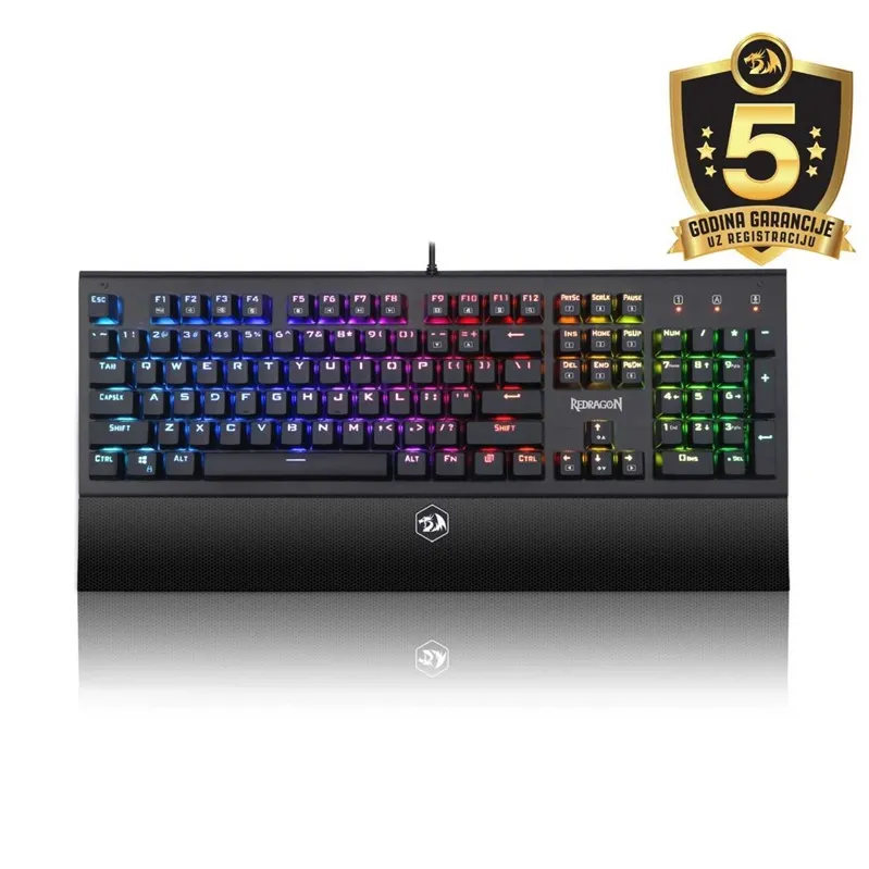 Tipkovnica Redragon Aryaman K569 RGB mehanička Brown Switch | Svijet ...