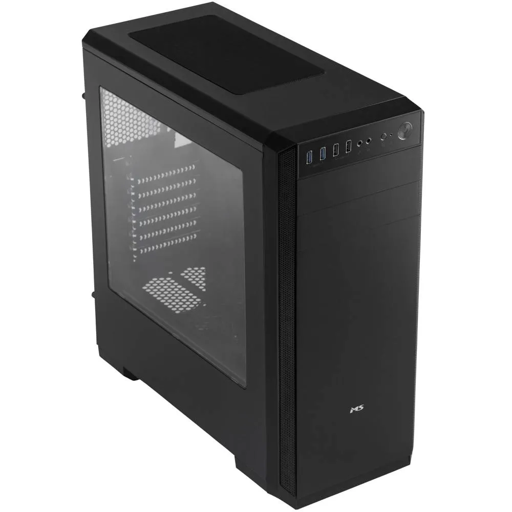 Kućište MS FIGHTER V300 midi tower ATX CM filter za prašinu crno ...
