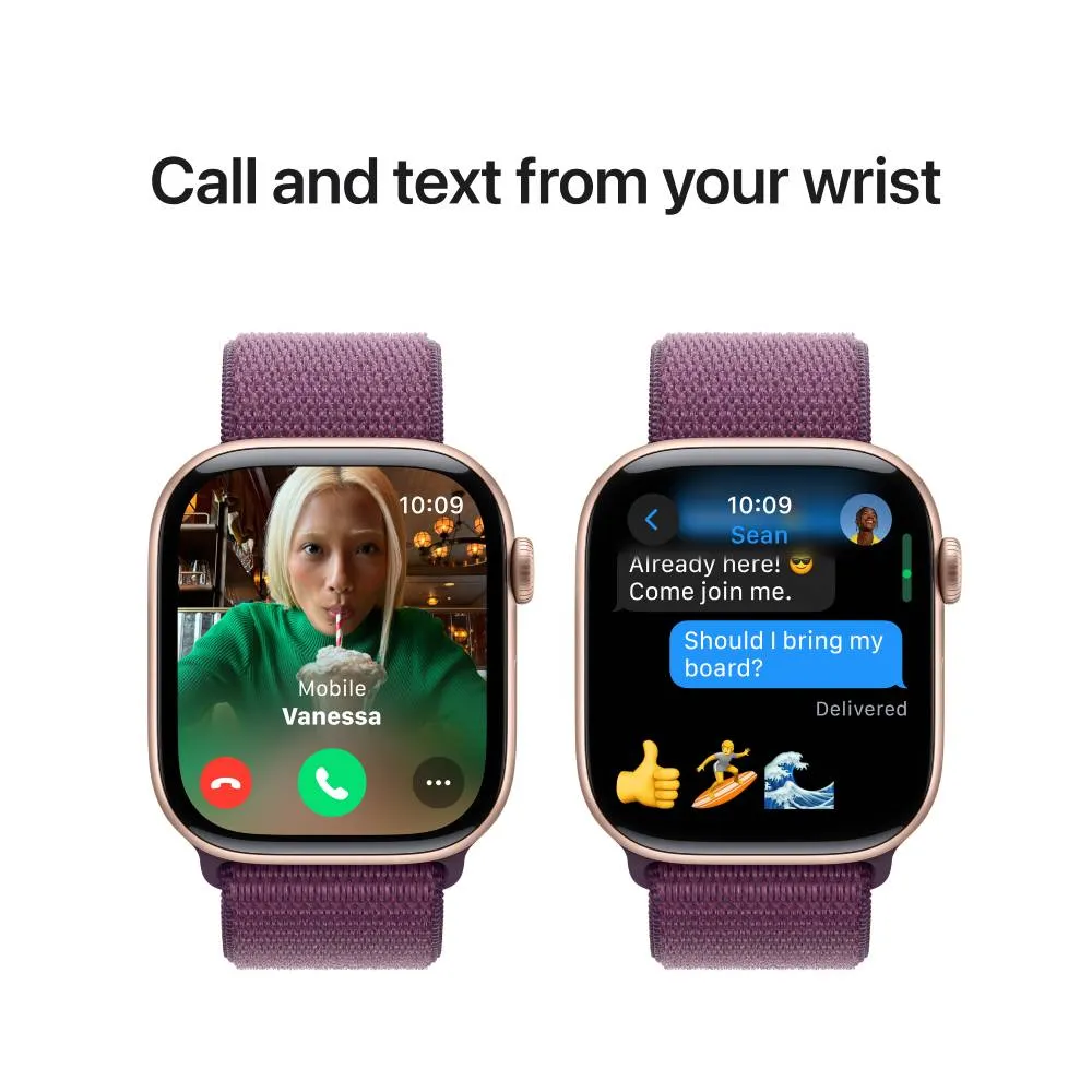 Pametni sat Apple Watch S10 GPS 46mm Rose Gold Alu Case/Plum Sport Loop ...