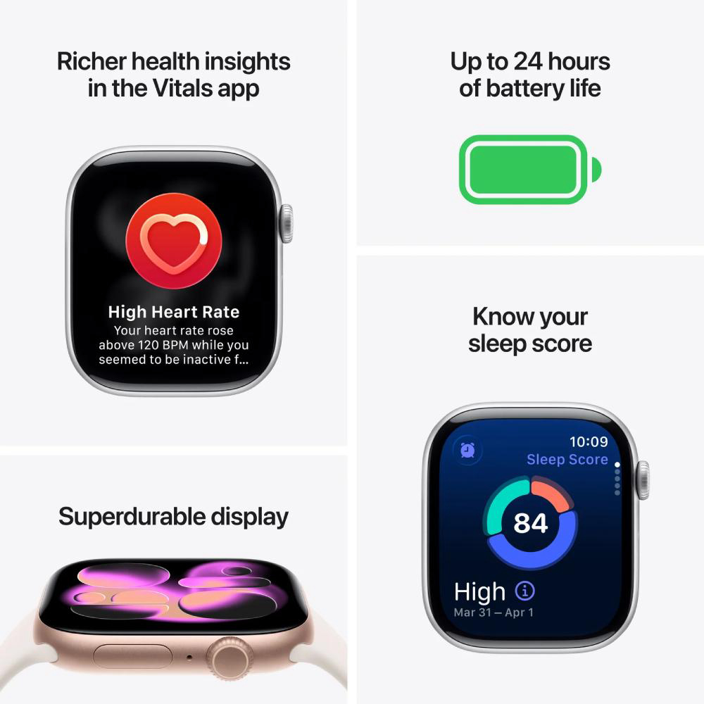 Pametni sat Apple Watch S11 Cellular 42mm Slate Titanium / Slate ...