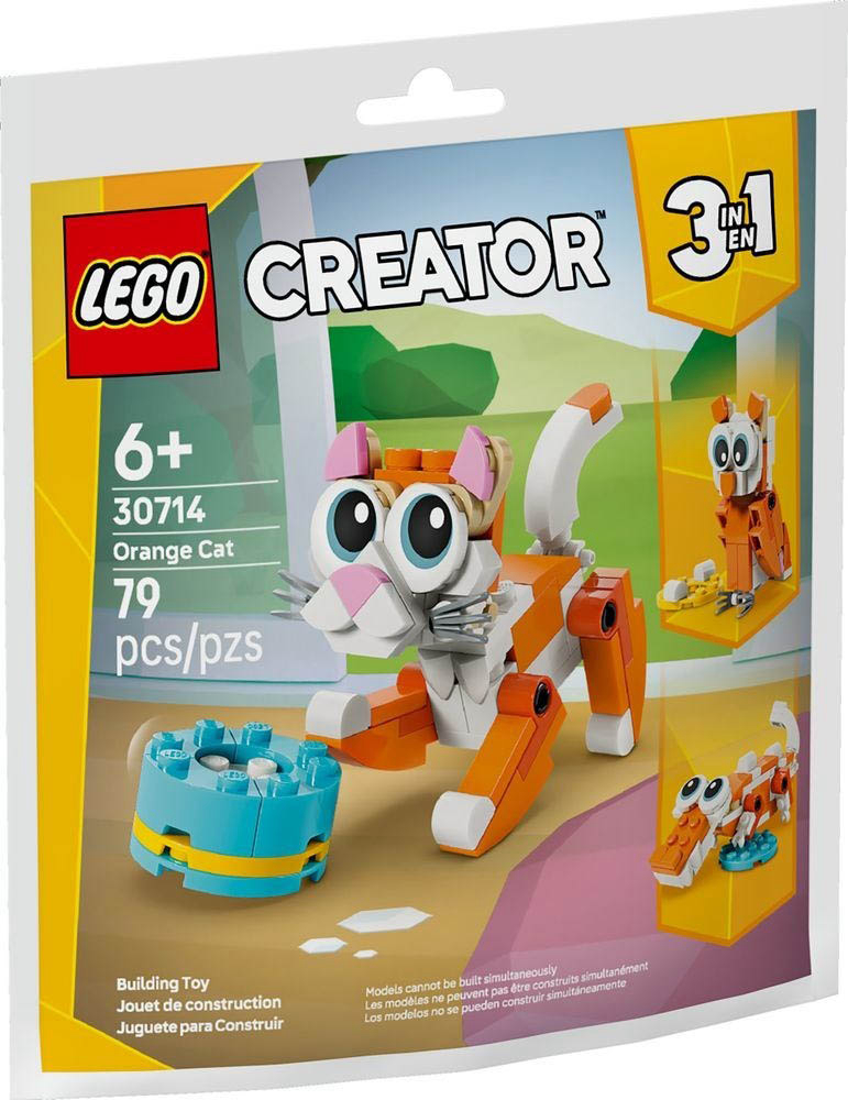 Set LEGO kocke Creator Orange Cat (30714) | Svijet-medija.hr